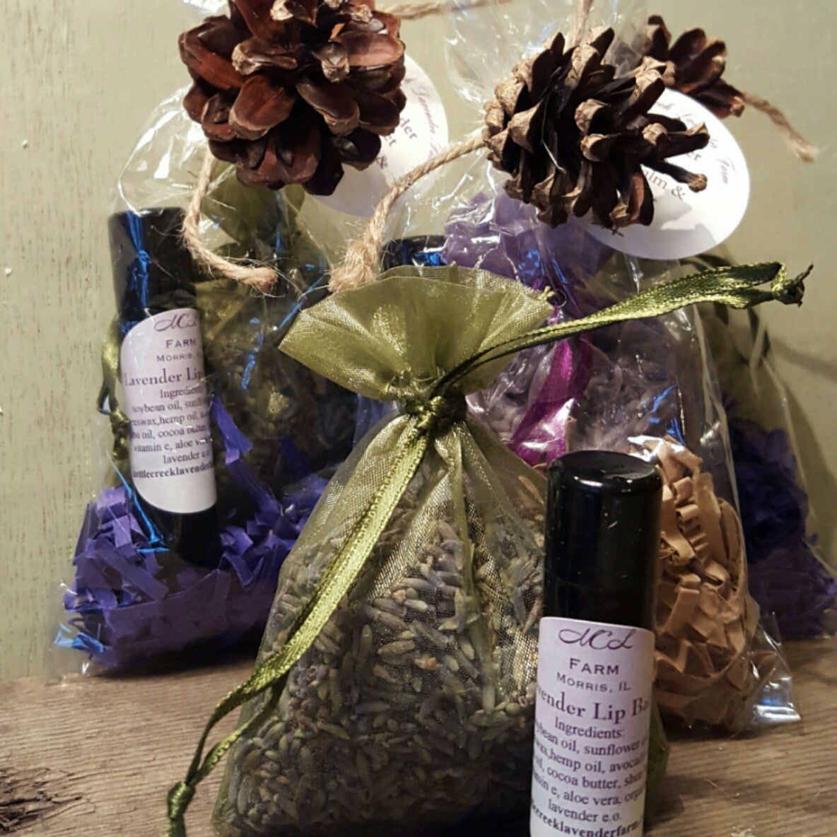 Lip Balm & Sachet Gift Set | Nettle Creek Lavender Farm